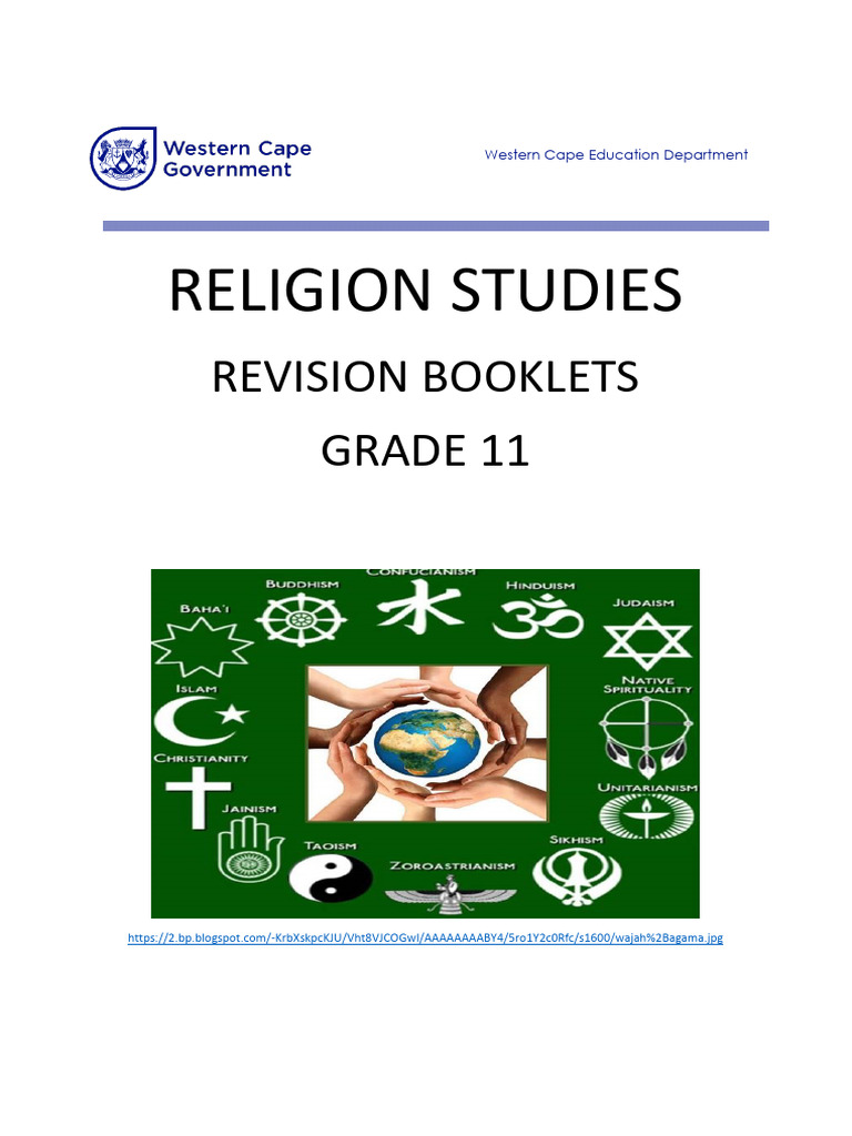 Religion Studies Grade 11 Revision Material | PDF | Religious Pluralism | Religious Faiths