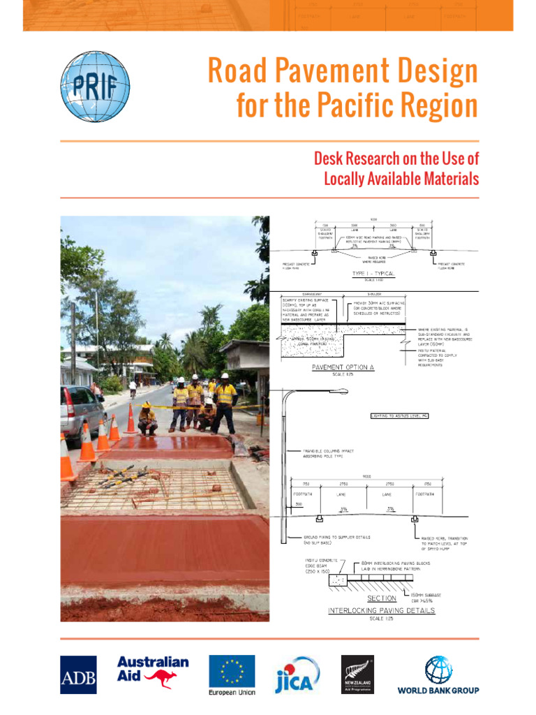 Prif Pavement Design Report 2016 | PDF | Island | Road Surface