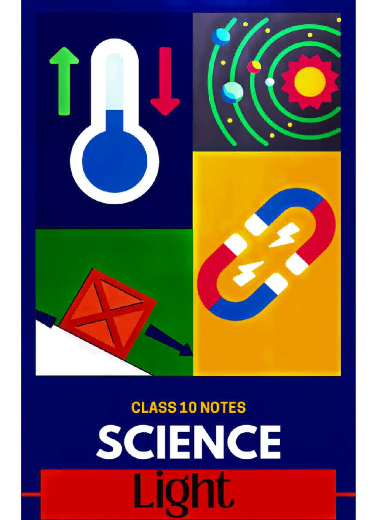 Light Chapter Notes | PDF | Mirror | Reflection (Physics)