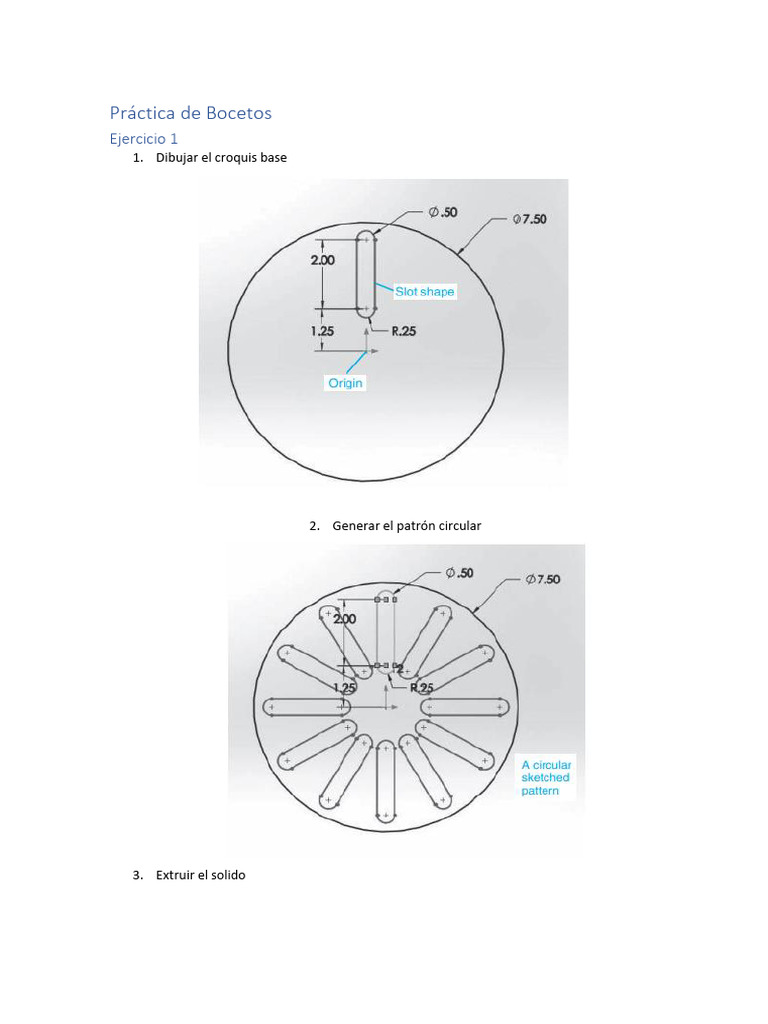 Práctica de Bocetos | PDF