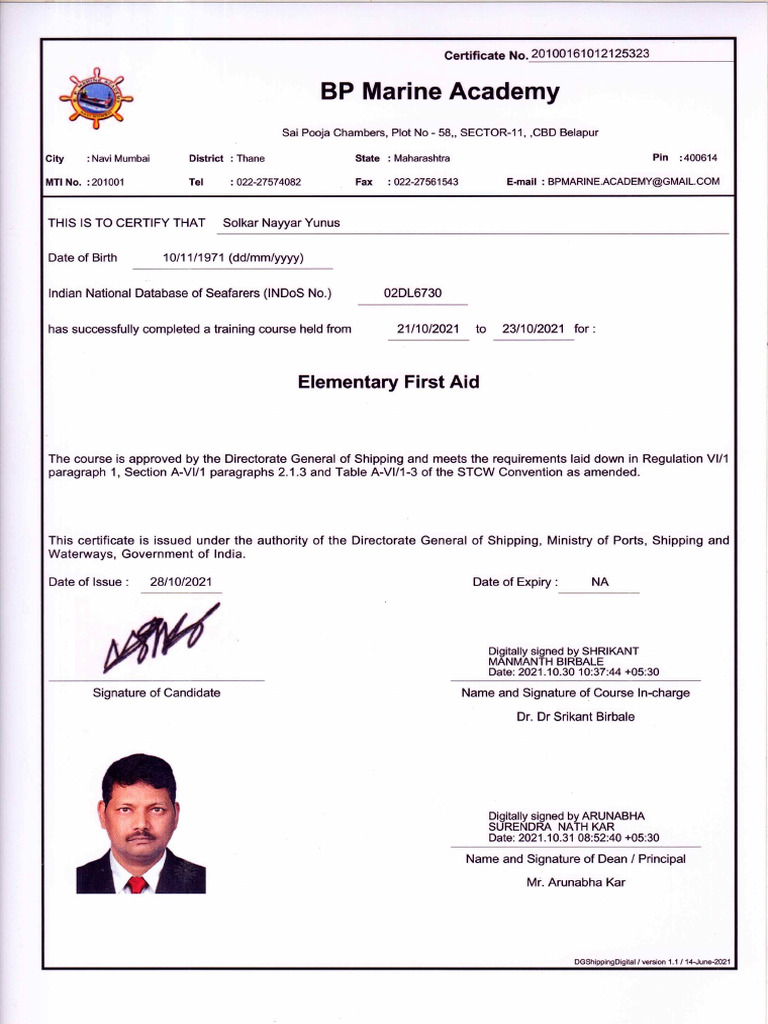 Elementary First Aid | PDF