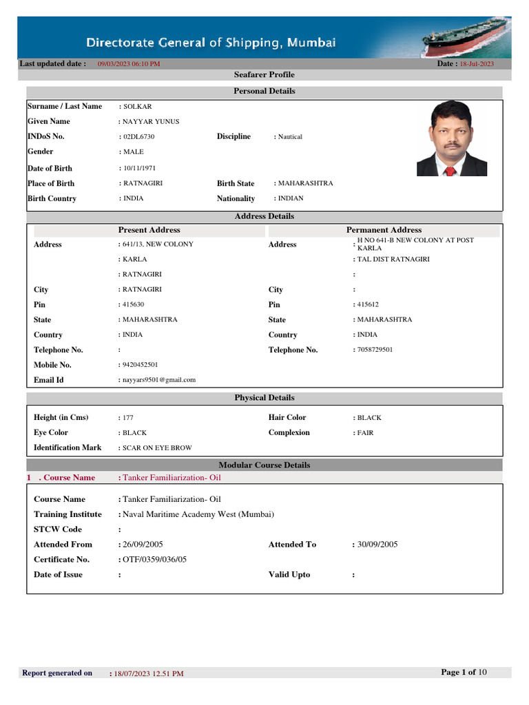 Document | PDF | Ships | Port