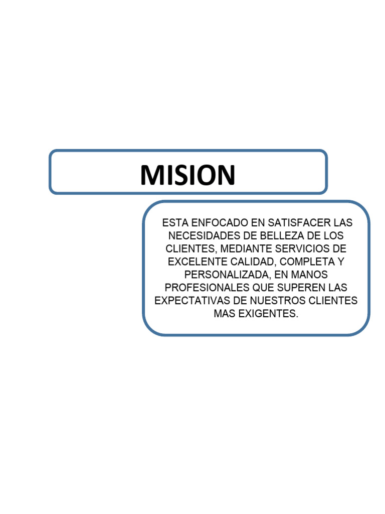 MISION-VISION New | PDF | Calidad (comercial) | Valores