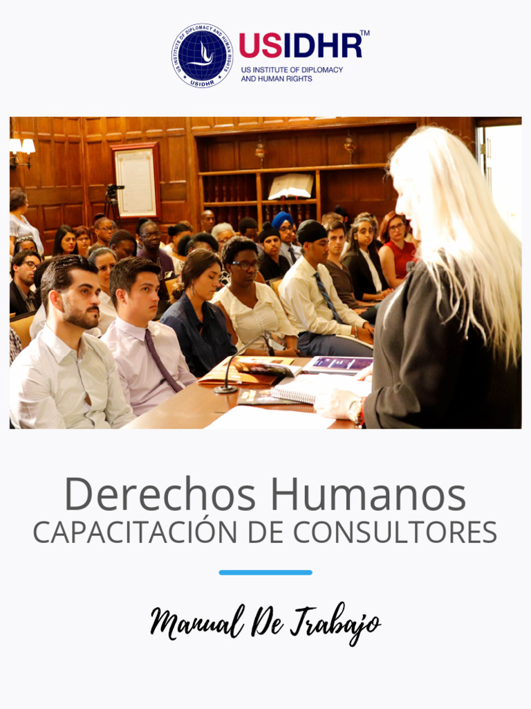 USIDHR ManualdetrabajoEspanol-211006-124920 | PDF | Derechos humanos ...