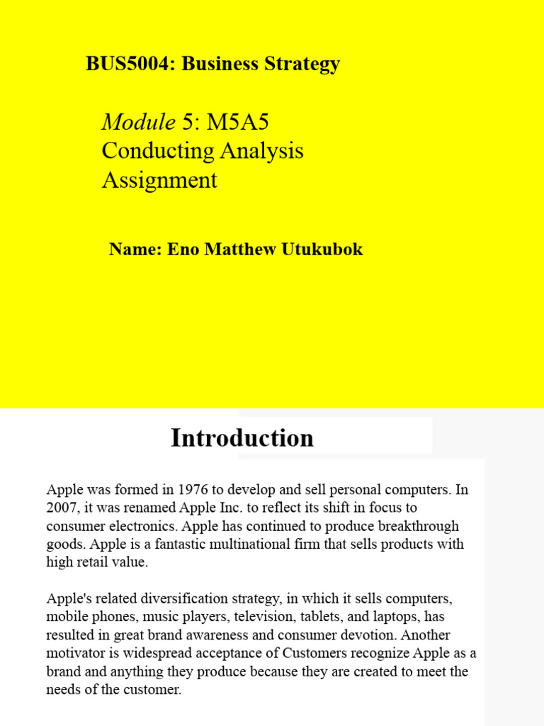 Pestel Analysis | PDF | Apple Inc. | Brand