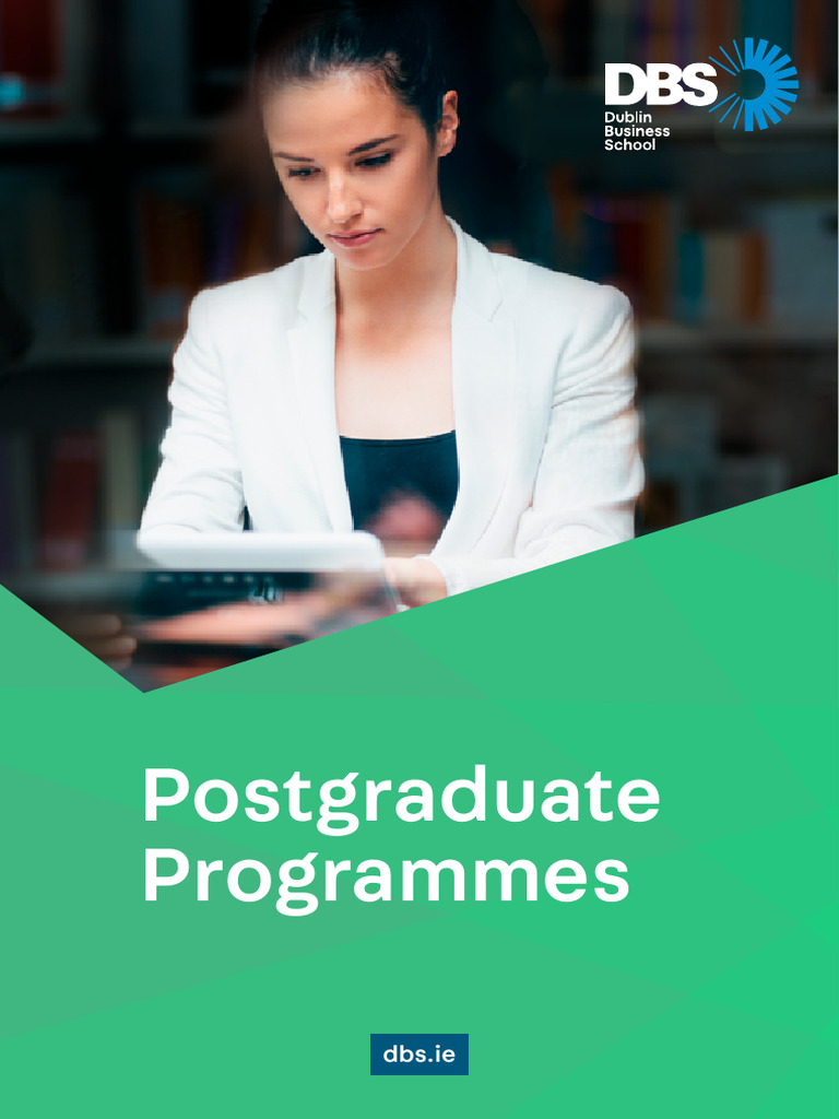 Dbs Postgraduate Programmes | PDF | Academic Degree | Master's Degree