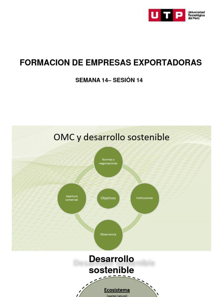 S14_s1 Material_ El Comercio y El Medio Ambiente | Descargar gratis PDF | Uso eficiente de ...