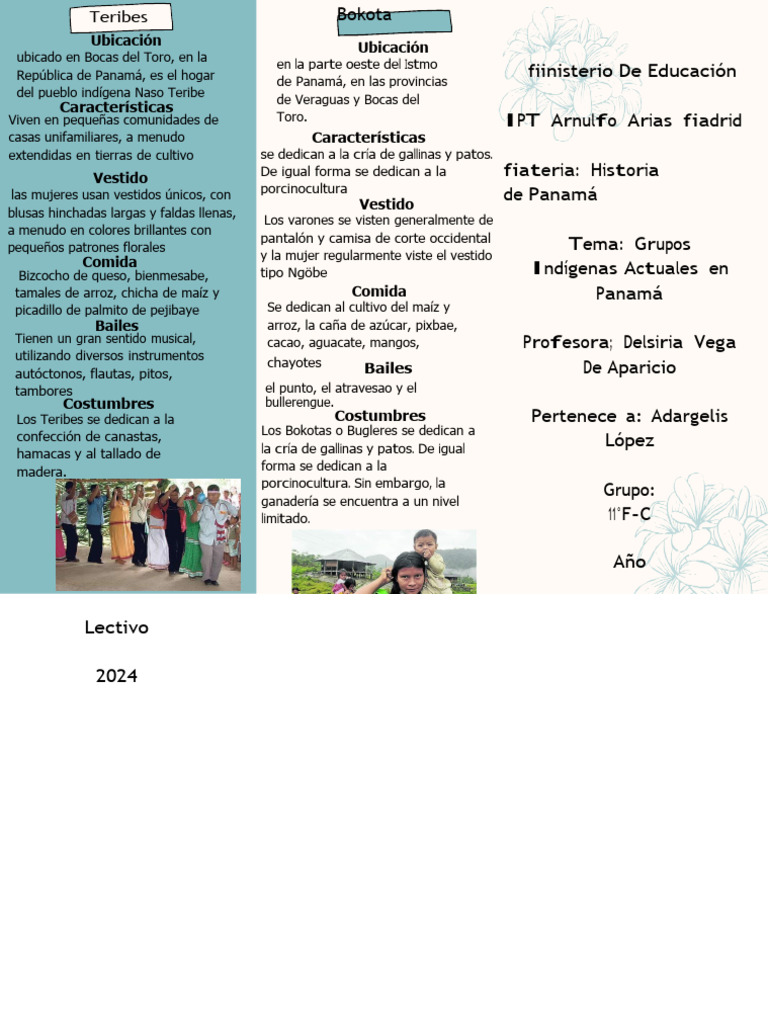 Triptico Historia | PDF