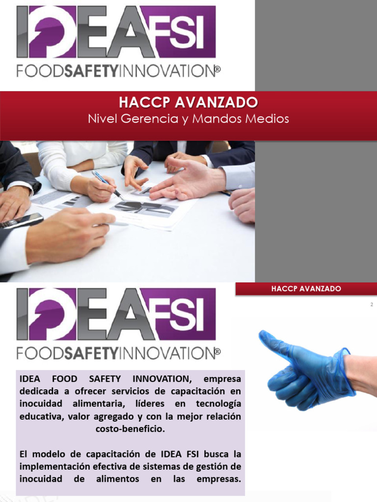 Haccp Avanzado Haccp Avanzado | Descargar gratis PDF | Análisis de Riesgo y Puntos Críticos de ...