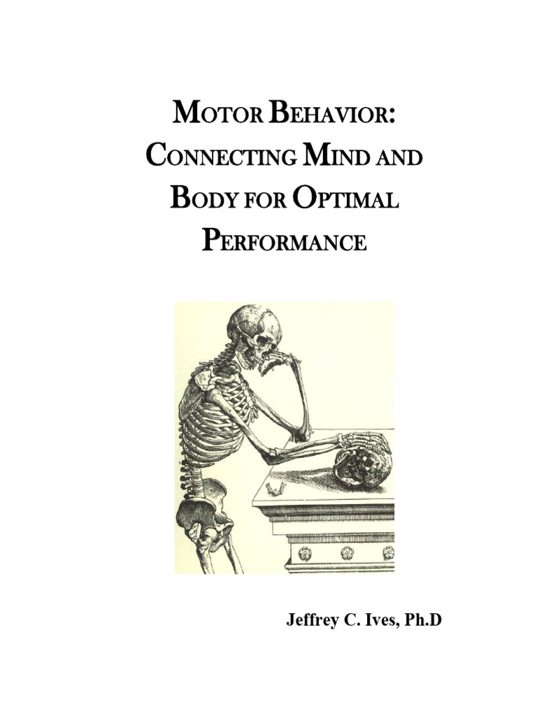 Motor Behaviour | PDF | Chemical Synapse | Excitatory Postsynaptic ...