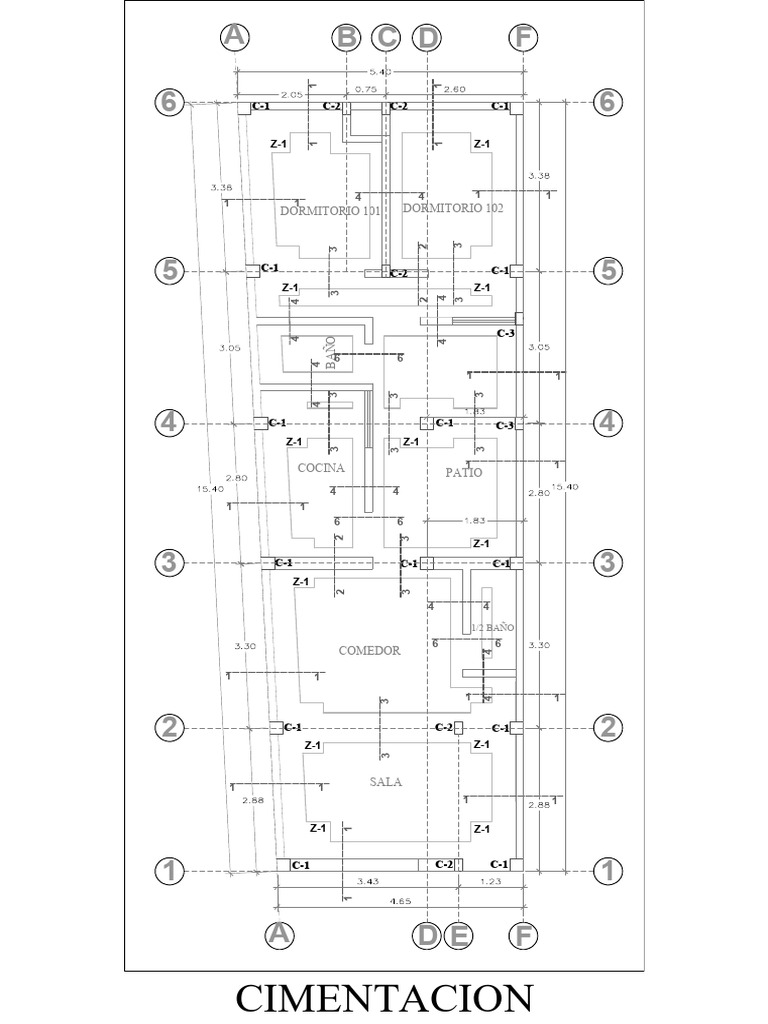 Cimentacion Fany | PDF