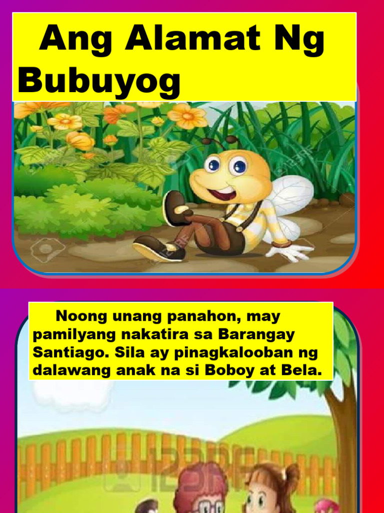 Ang Alamat NG Bubuyog | PDF