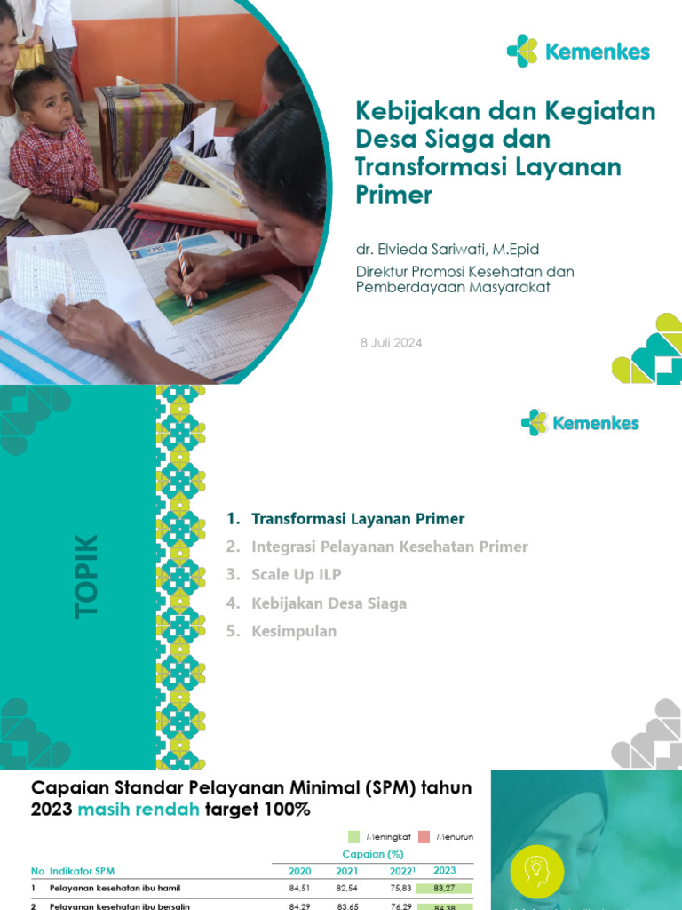 V4 - Desa - Siaga - Dan - Transformasi - Layanan - Primer | PDF