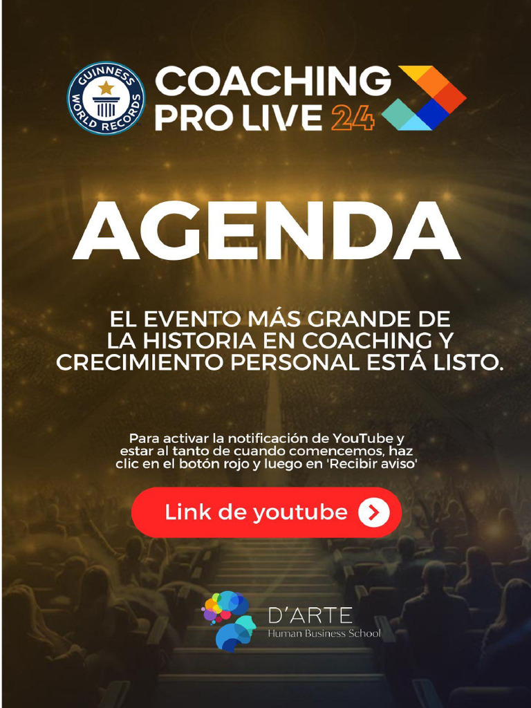 PROGRAMA COACHING PRO LIVE 2024 | PDF | Sicología | Ciencias del comportamiento