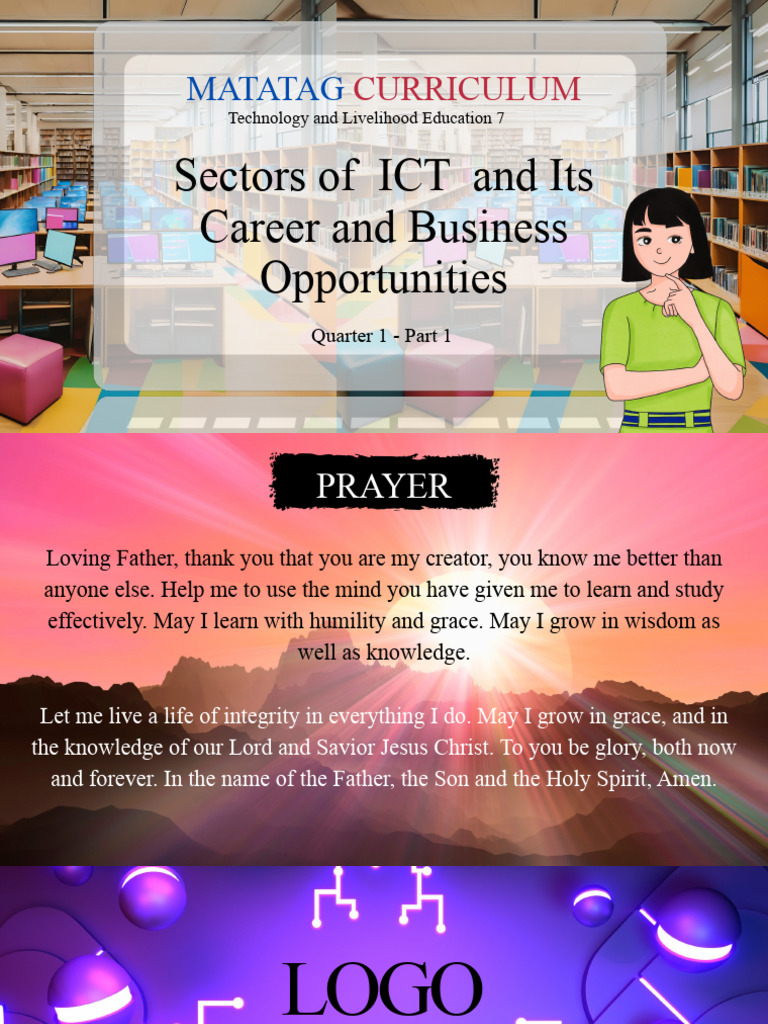 Grade 7 Sectors of ICT and Its Career and Business Opportunities (Part ...