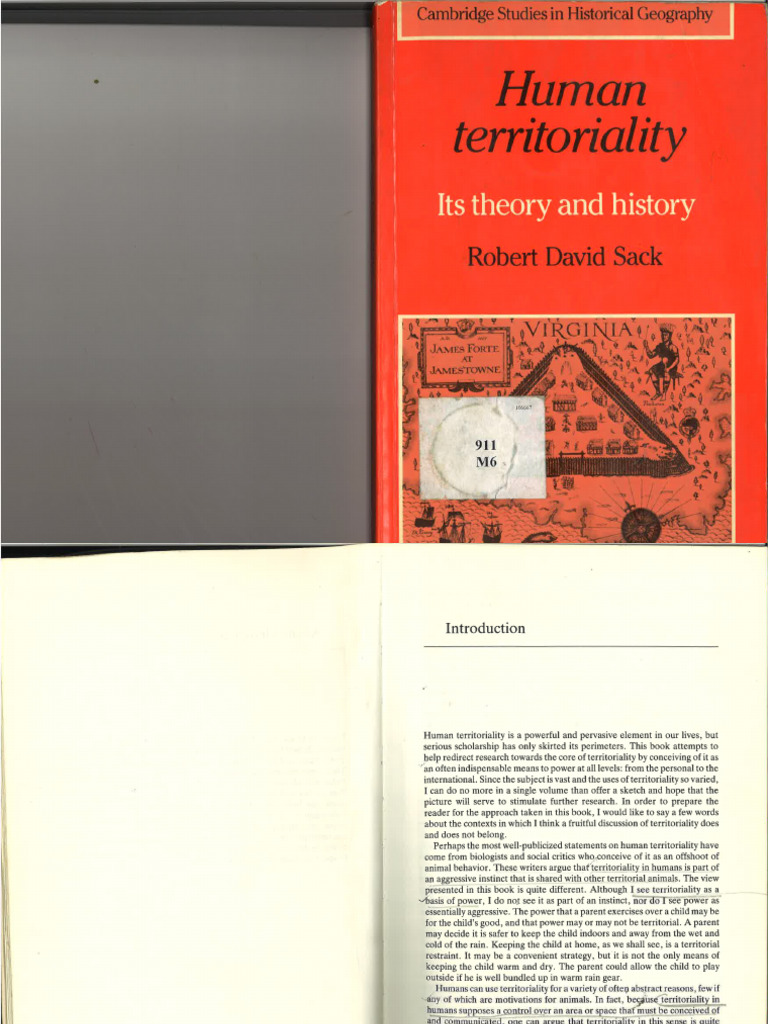 Robert D SACK - Human Territoriality | PDF