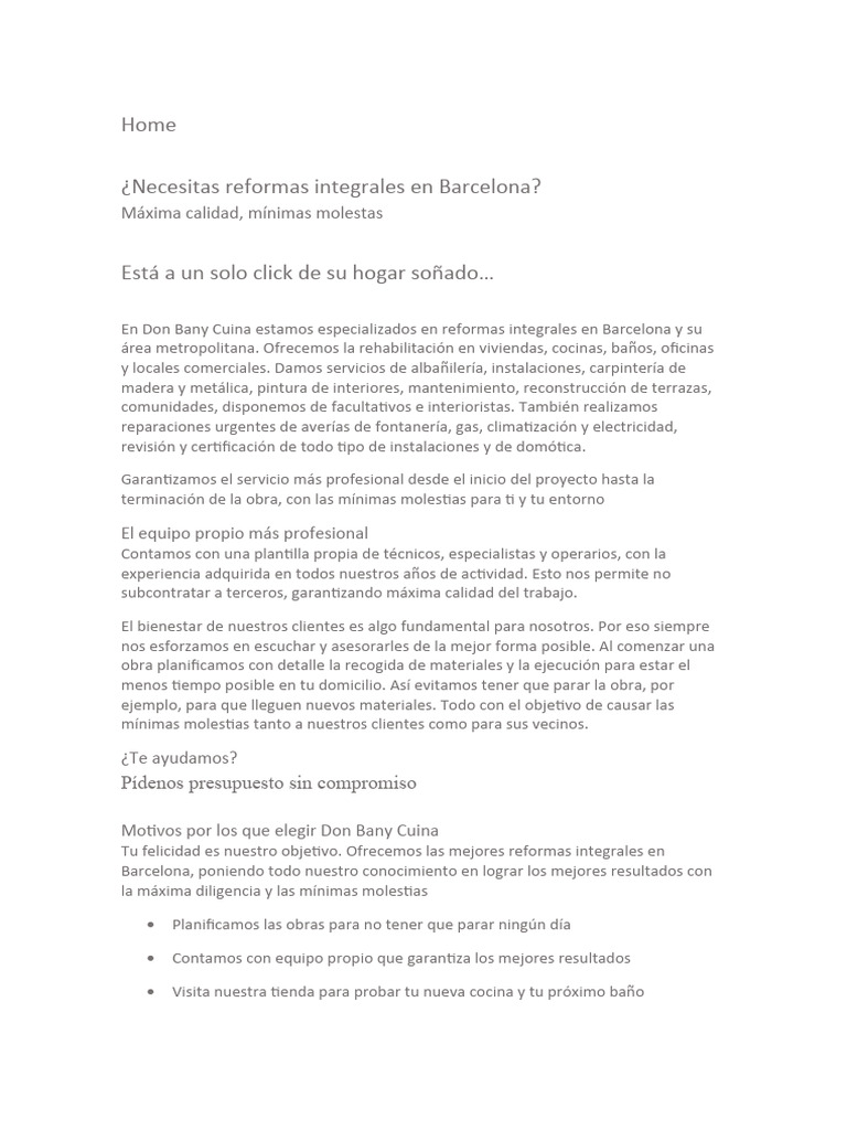 Home v2 | PDF | Negocios | Derecho