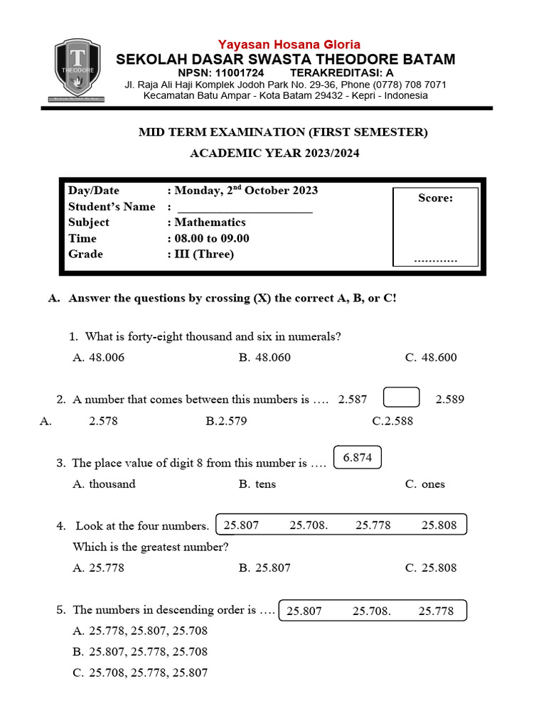 PTS Maths | PDF | Mathematical Objects | Lexicology