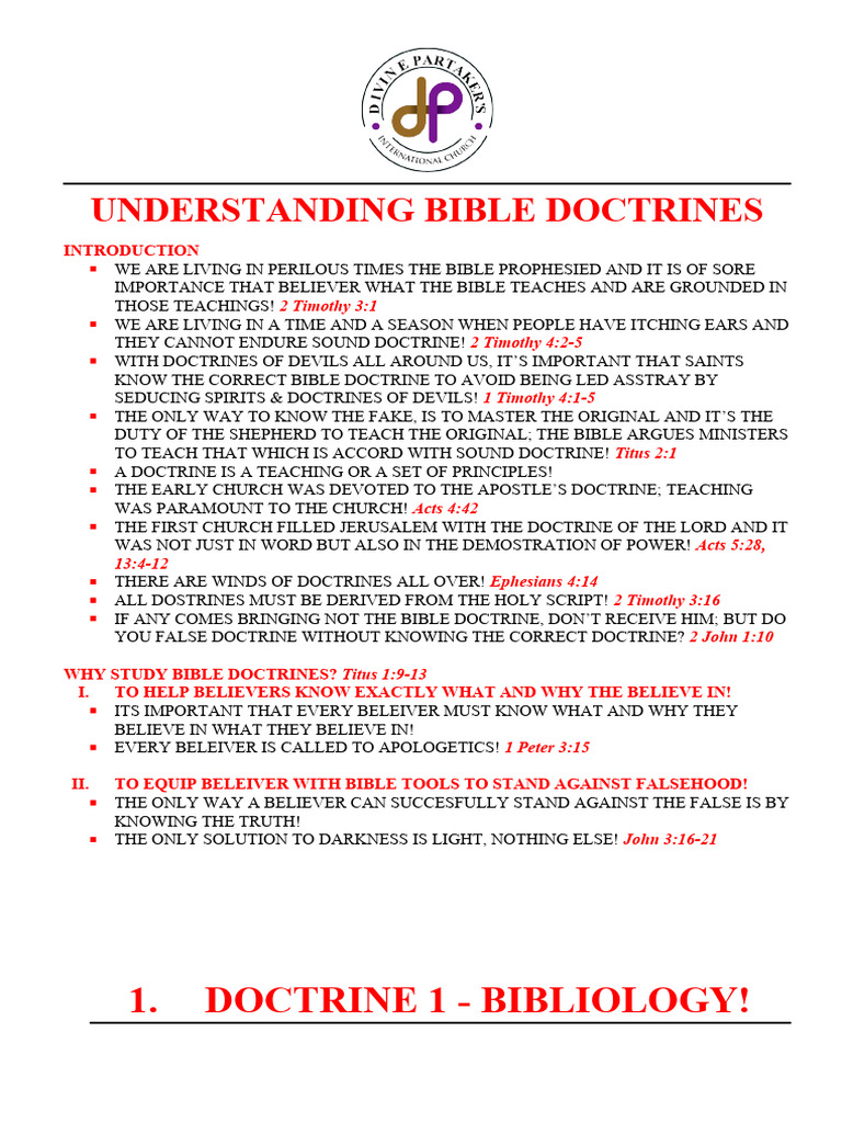 Understanding Bible Doctrines Pdf Breast Milk Jesus