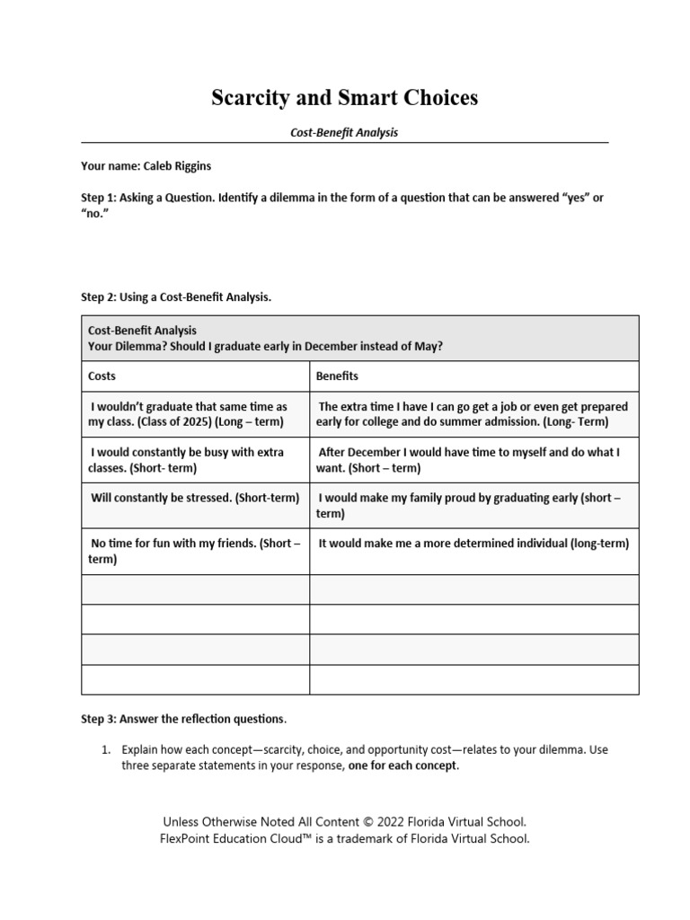 Scarcity and Smart Choices Template | PDF | Cognition | Cognitive Science