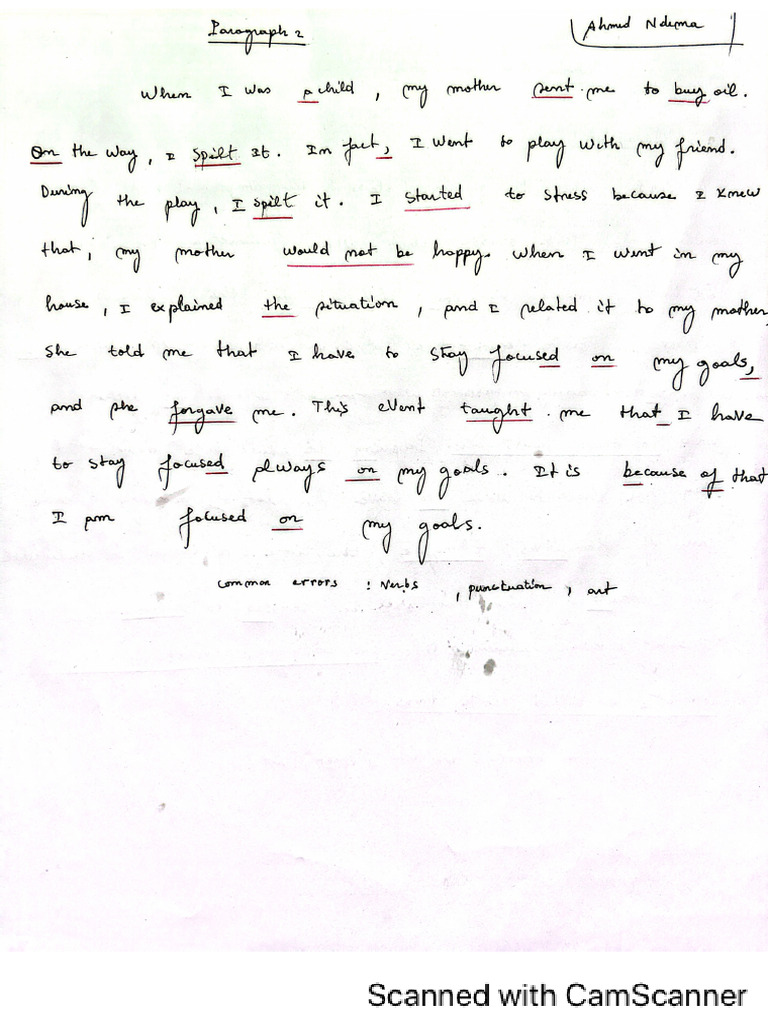 Midterm Writing Exam | PDF