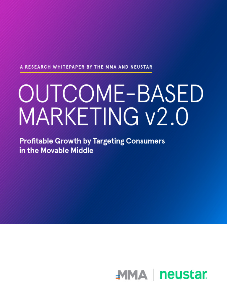 Outcome-Based Marketing v2.0 Obm2 v09 | PDF | Brand | Market Segmentation
