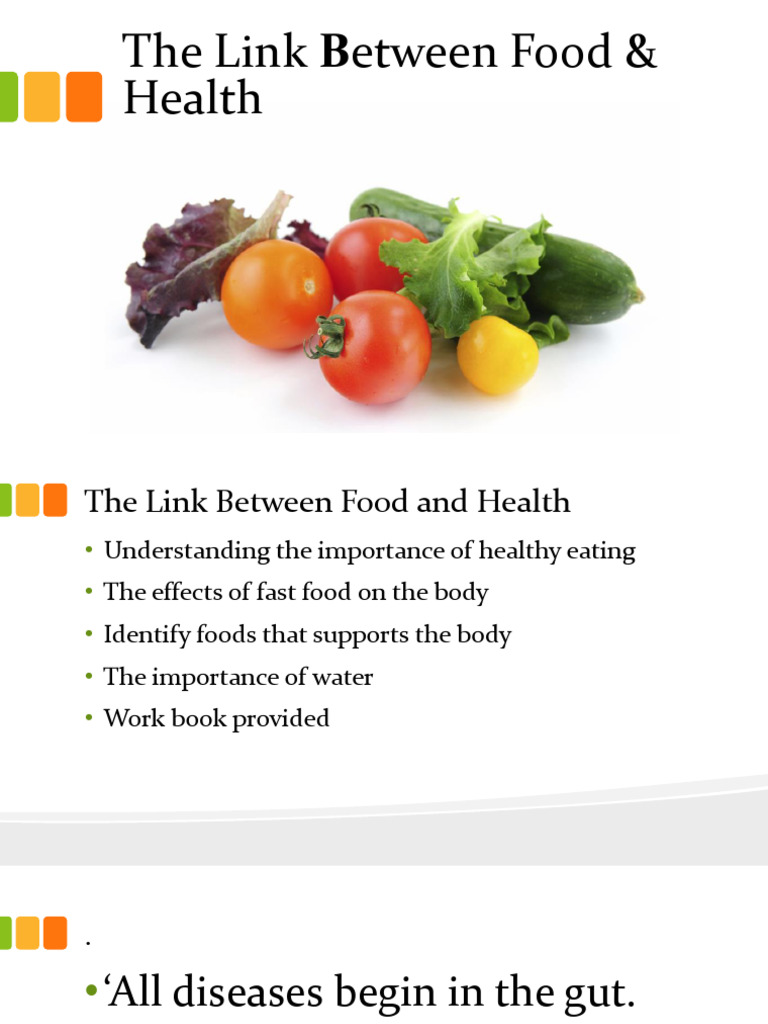 CRC - The Link Between Food Health - pdf1 | PDF | Foods | Nutrients