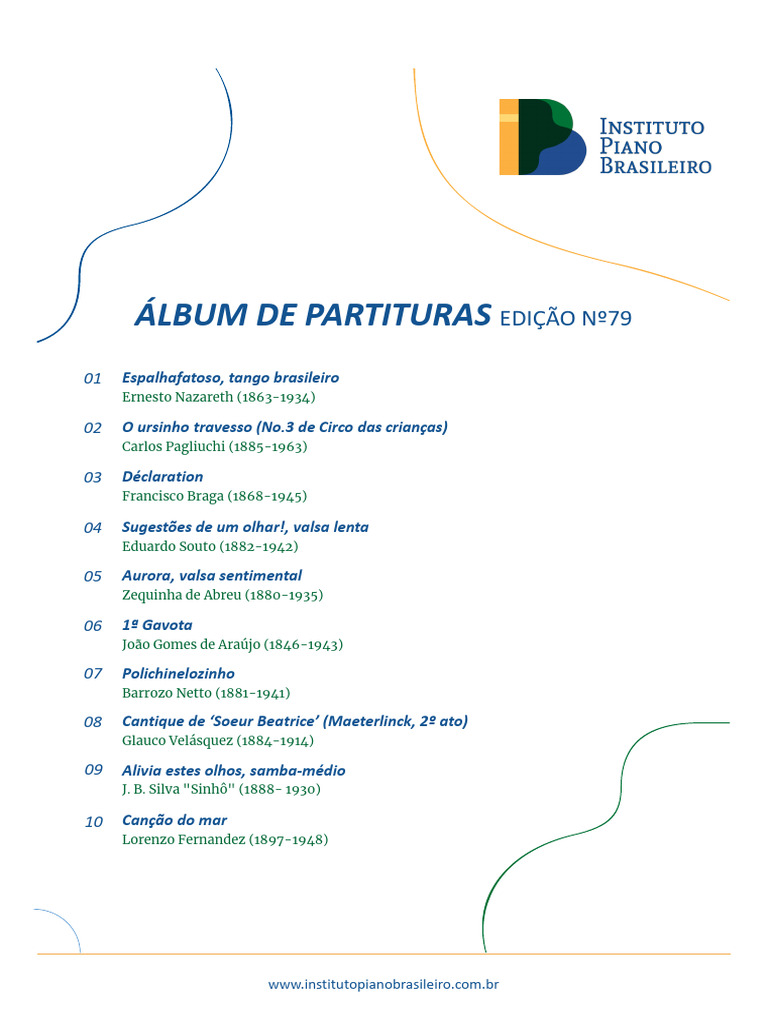 Álbum de Partituras No.079 IPB | PDF