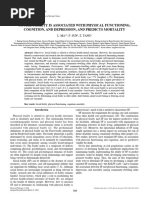 Rockwood Clinical Frailty Scale | PDF | Science & Mathematics