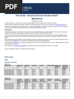 NBCPSS Security Salary Guide 2023-2024 | PDF | Salary | Payroll Tax