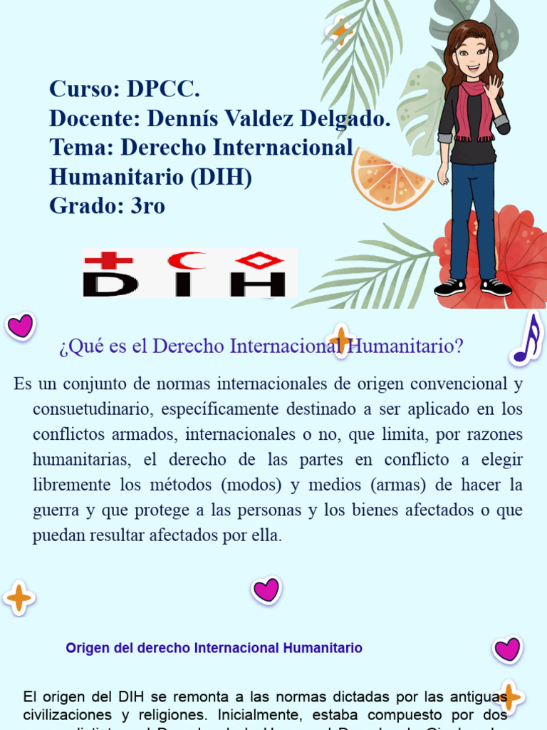 Introducción al Derecho Humanitario | PDF | Ley humanitaria internacional