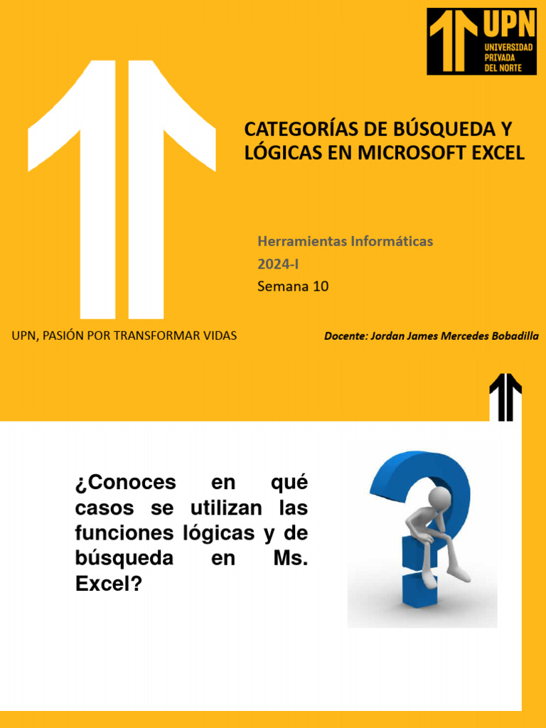 PPT_Sesión Complementaria_M9 | PDF | Microsoft Excel | Función (Matemáticas)