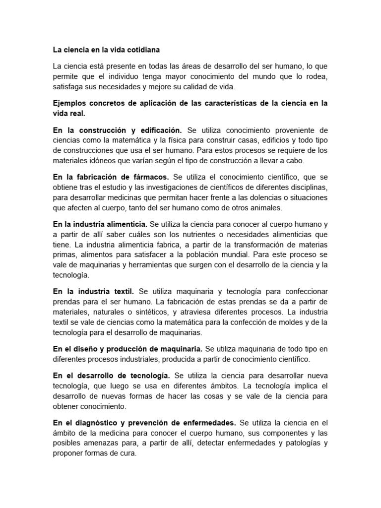 ejemplos-La ciencia en la vida cotidiana | Descargar gratis PDF ...