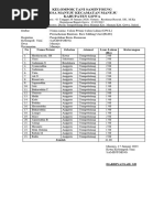 Pembaruan Data SIMLUHTAN 2026 | PDF