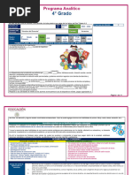 Codiseño Programa Analitico Multigrado | PDF | Escuelas | Educación primaria