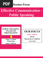Creating Effective Speech Cue Cards | PDF