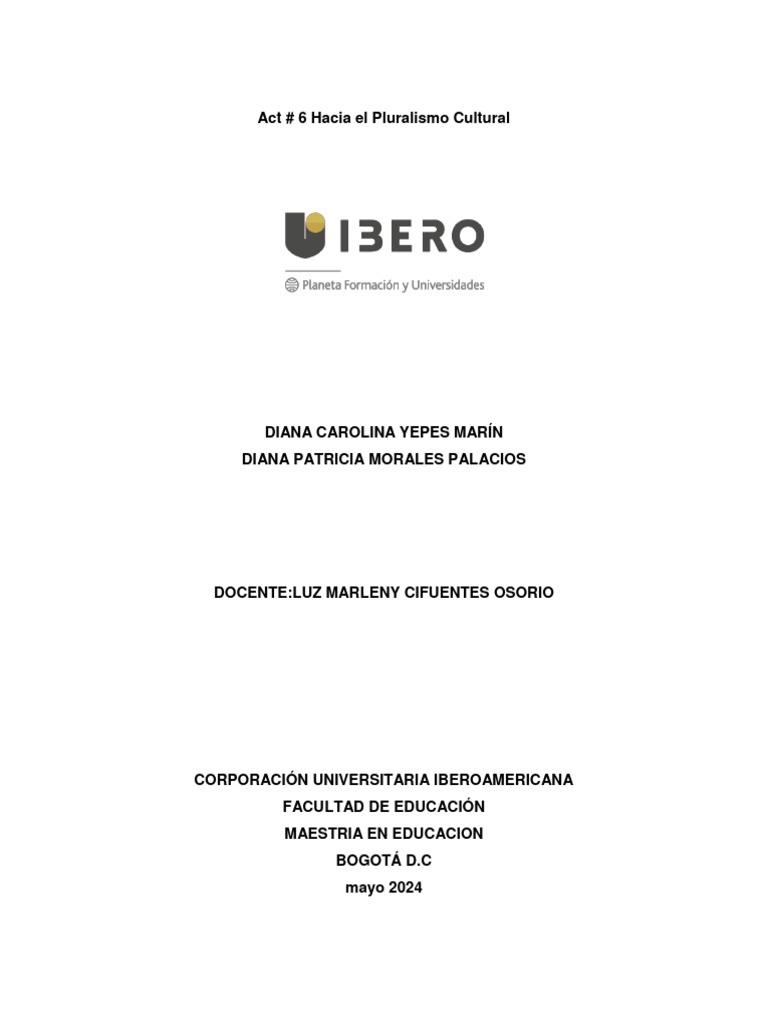 Estrategias para el Pluralismo Cultural | PDF | Inclusión (Educación ...