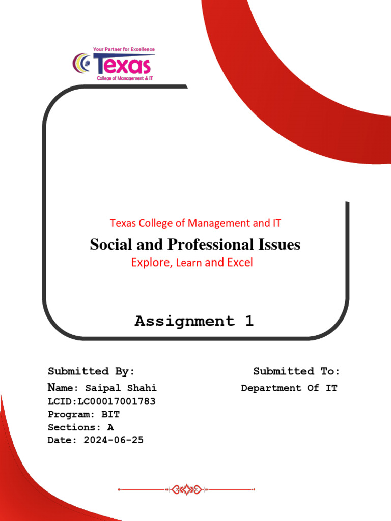 Social and Professional Issues - 1718180255123 | PDF | Encryption ...