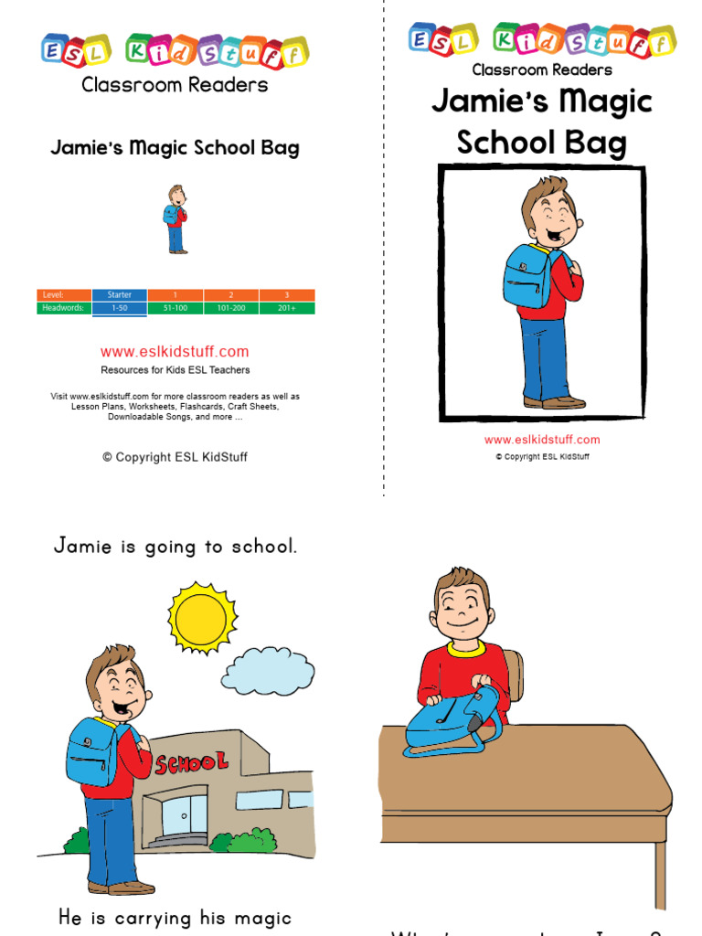 Jamie's Magic School Bag | PDF