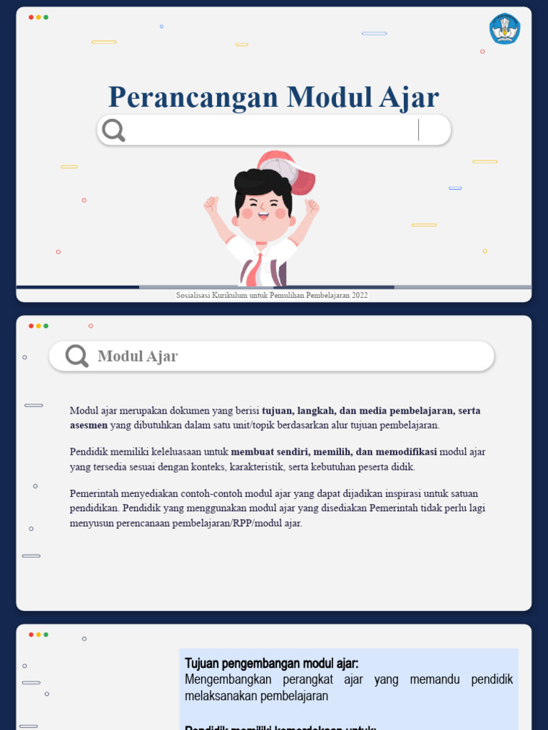 Perancangan Modul Ajar | PDF