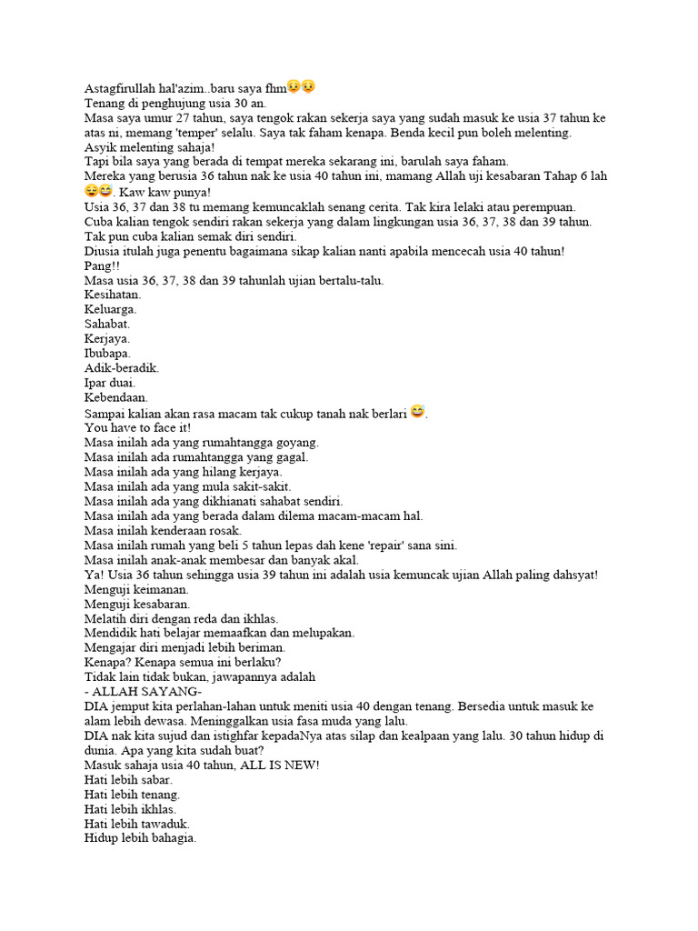 Astagfirullah Hal | PDF | Pengembangan Diri