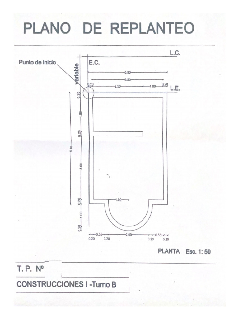 Plano de Replanteo | PDF