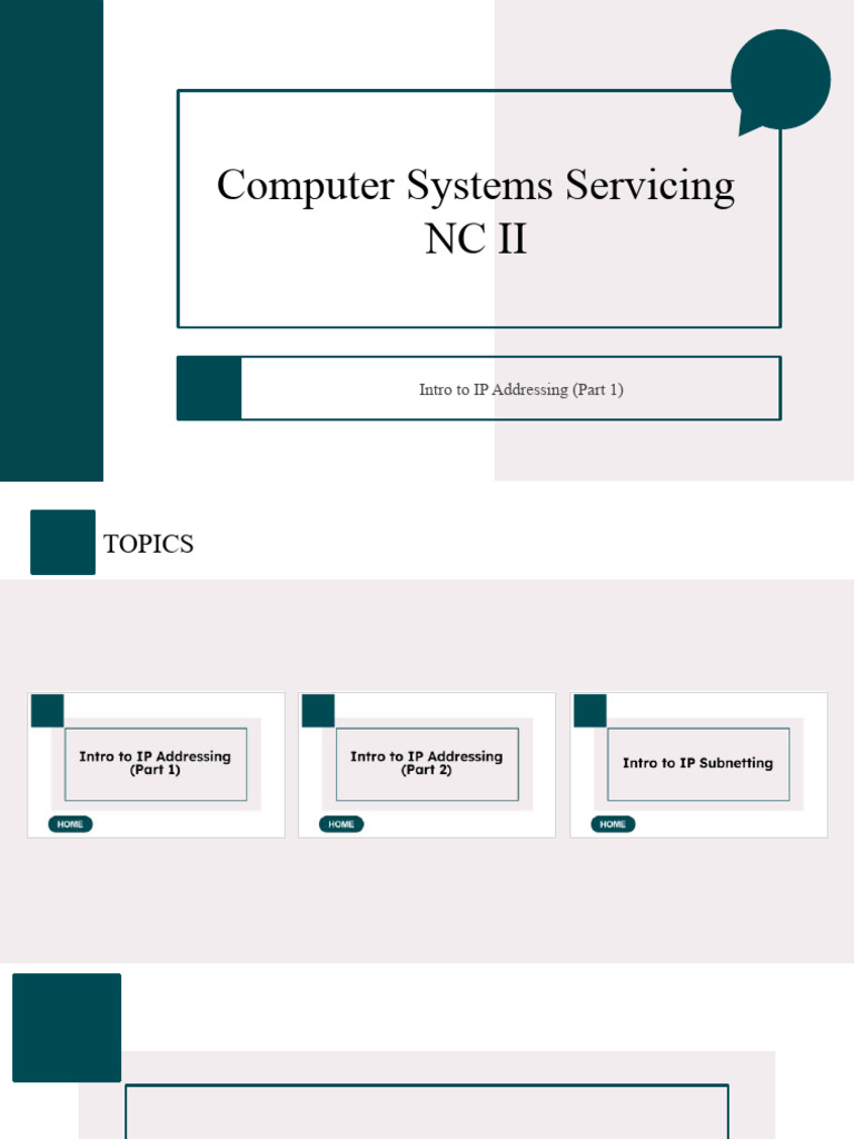 2q Lesson 2.1 12 Css Midterm - Ip Addressing | PDF | Ip Address | Computer Network
