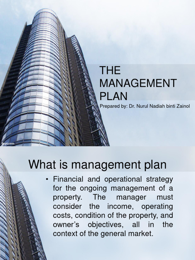 Topic 2 The Management Plan - NEW | PDF | Strategic Management ...