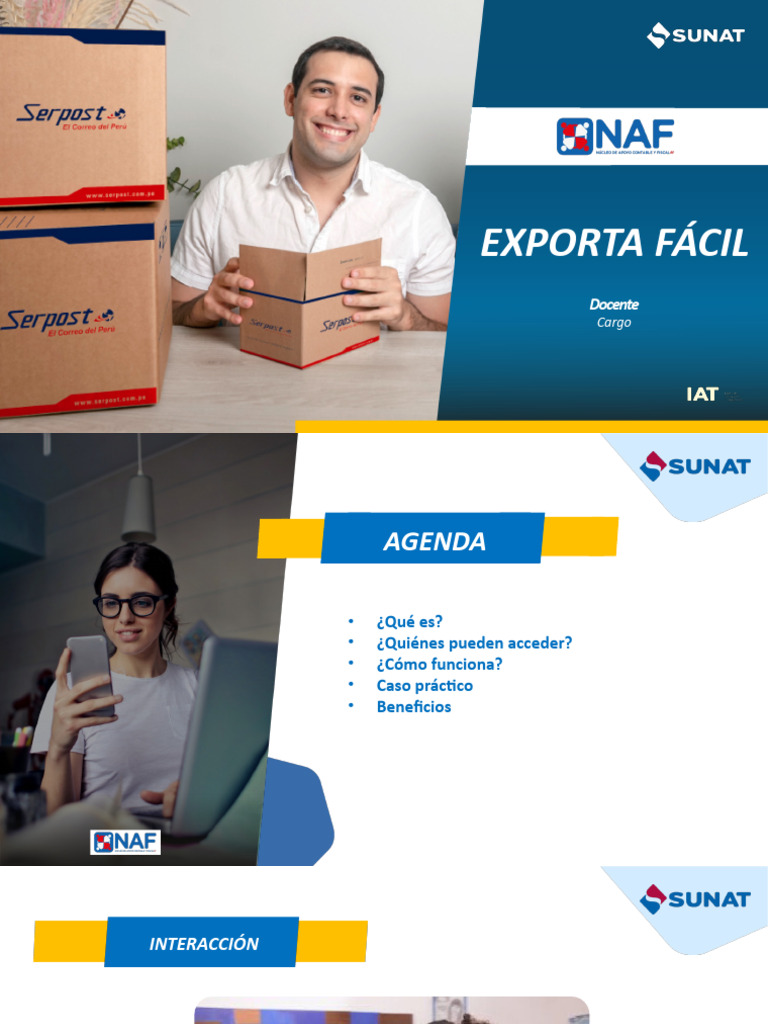 Exporta Fácil | PDF | aduana | Exportaciones