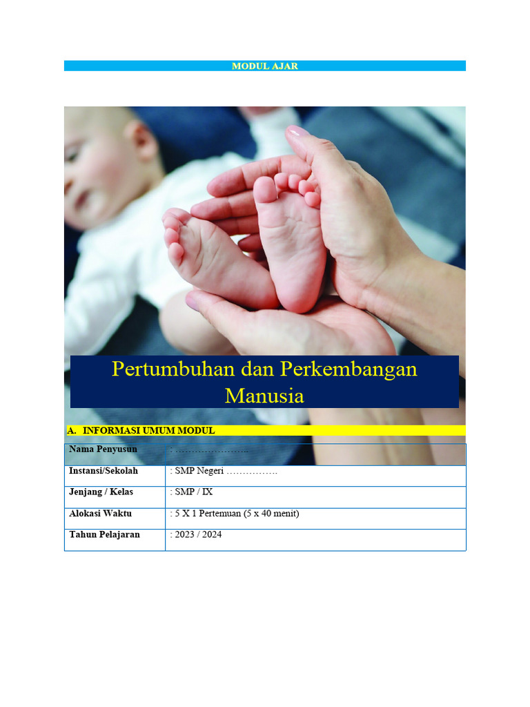 Contoh Modul Kumer | PDF | Sains & Matematika