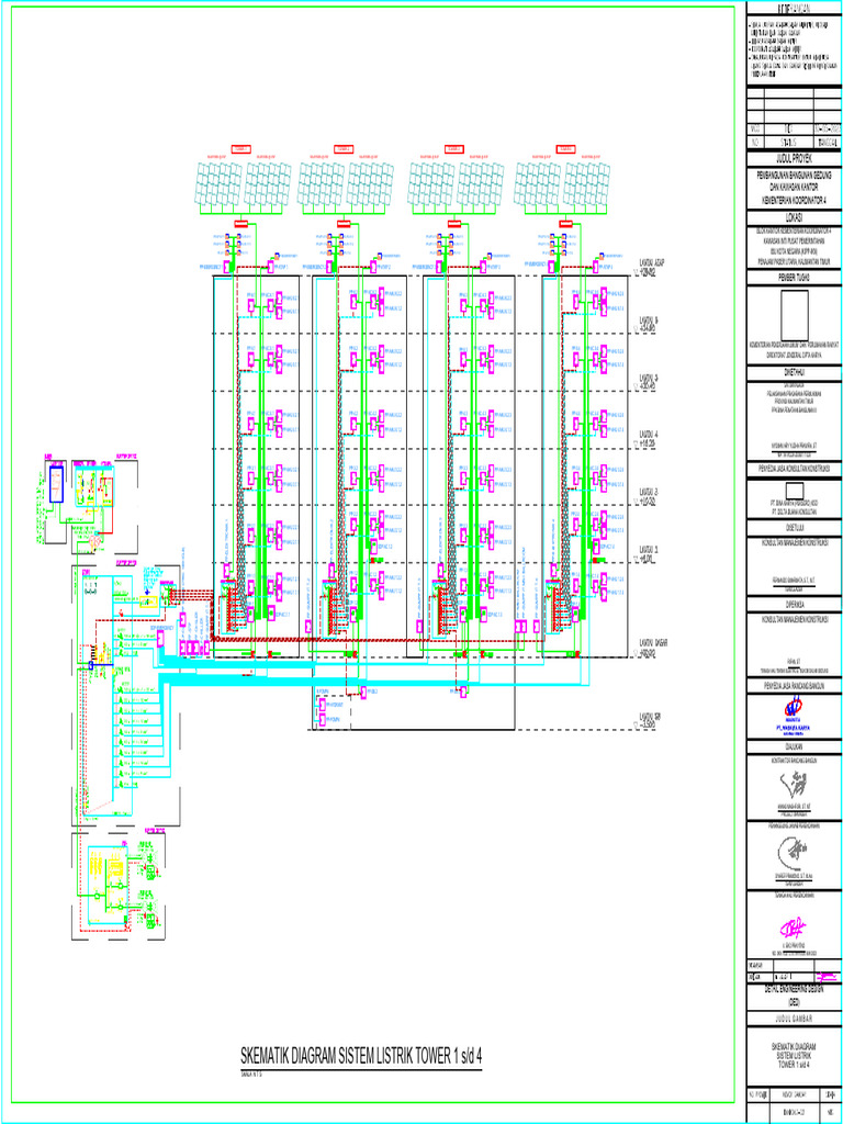 EL-002 Sistem Listrik Tower 1 4 R2 FINALE-Layout1 | PDF