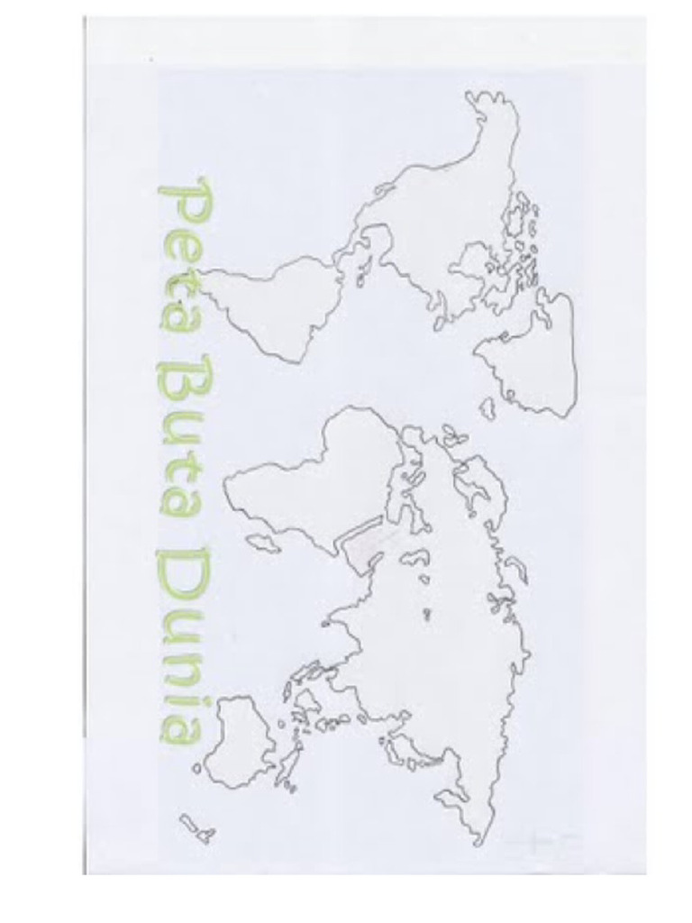 Peta Buta Dunia | PDF