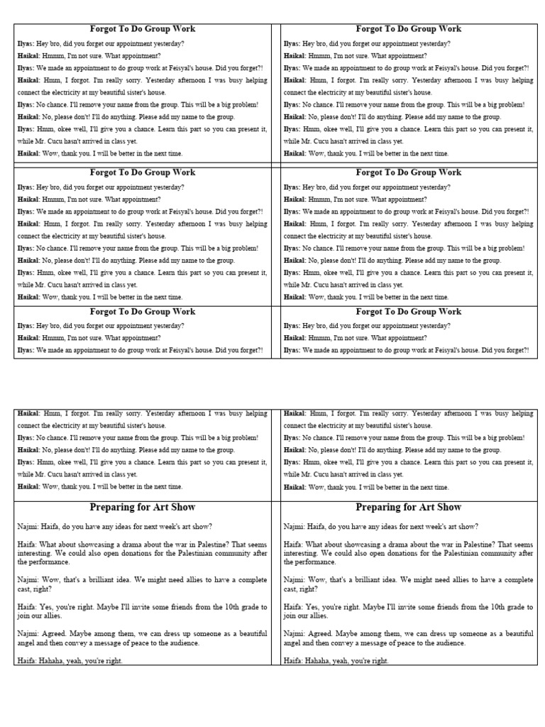 Weekly Conversations (18-05-2024) | PDF