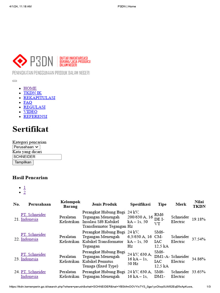 TKDN MCB-MCCB p3dn - Home 2 Schneider | PDF